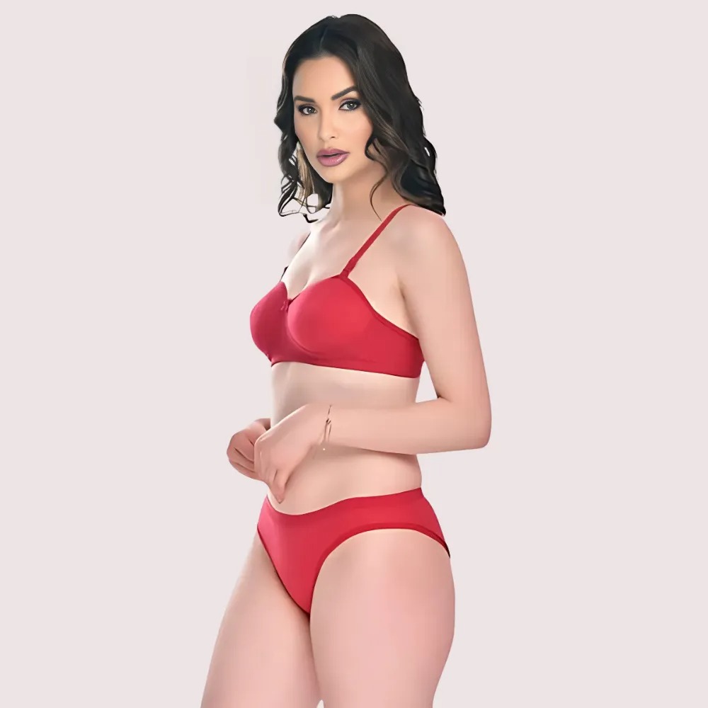 Padded Cotton Bra Panty Set For A Seductive Look 2 Pack Maesbuy
